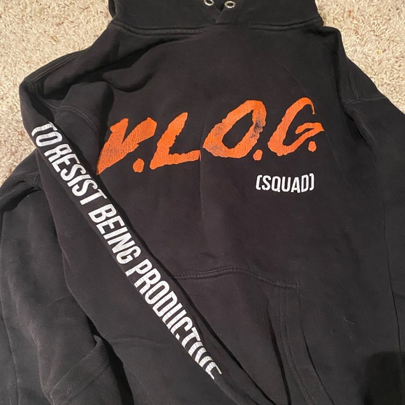Tops | David Dobrik Vlog Squad Hoodie | Poshmark